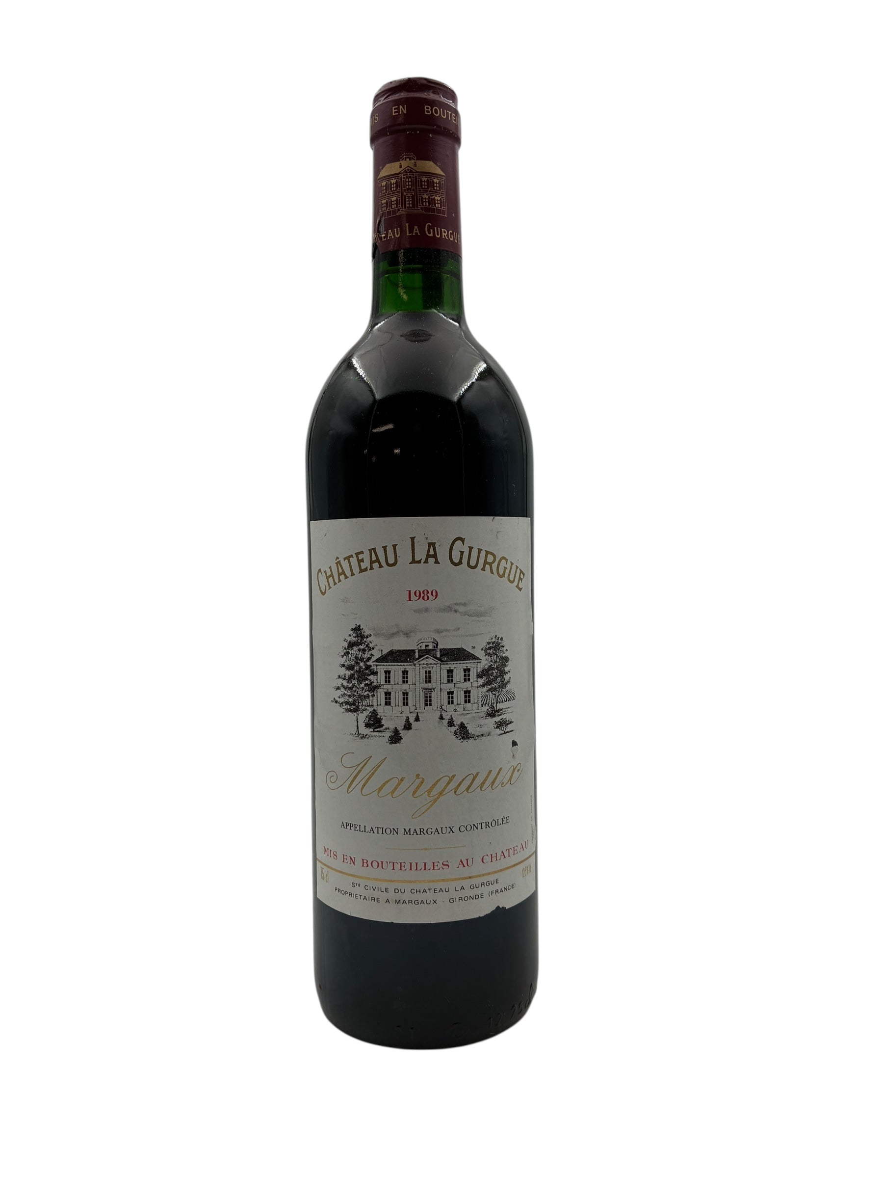 Margaux Chateau La Gurgue 1989 – Bottles With History